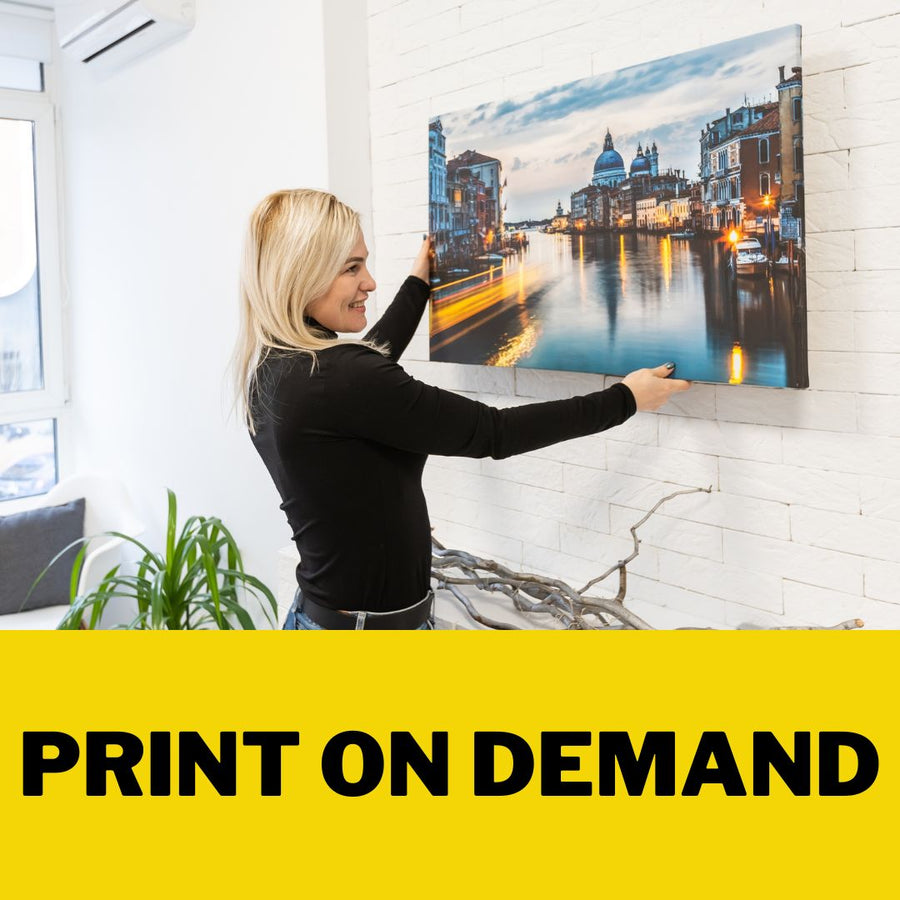 Affluent Features - Canvas Print with Floating Frame - CNL307 ...