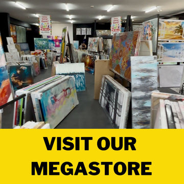 Affluent Features - Canvas Print with Floating Frame - CNL307 ...