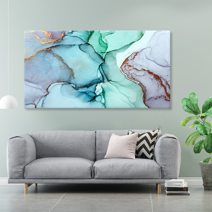 Affluent Features - Canvas Print with Floating Frame - CNL307 ...