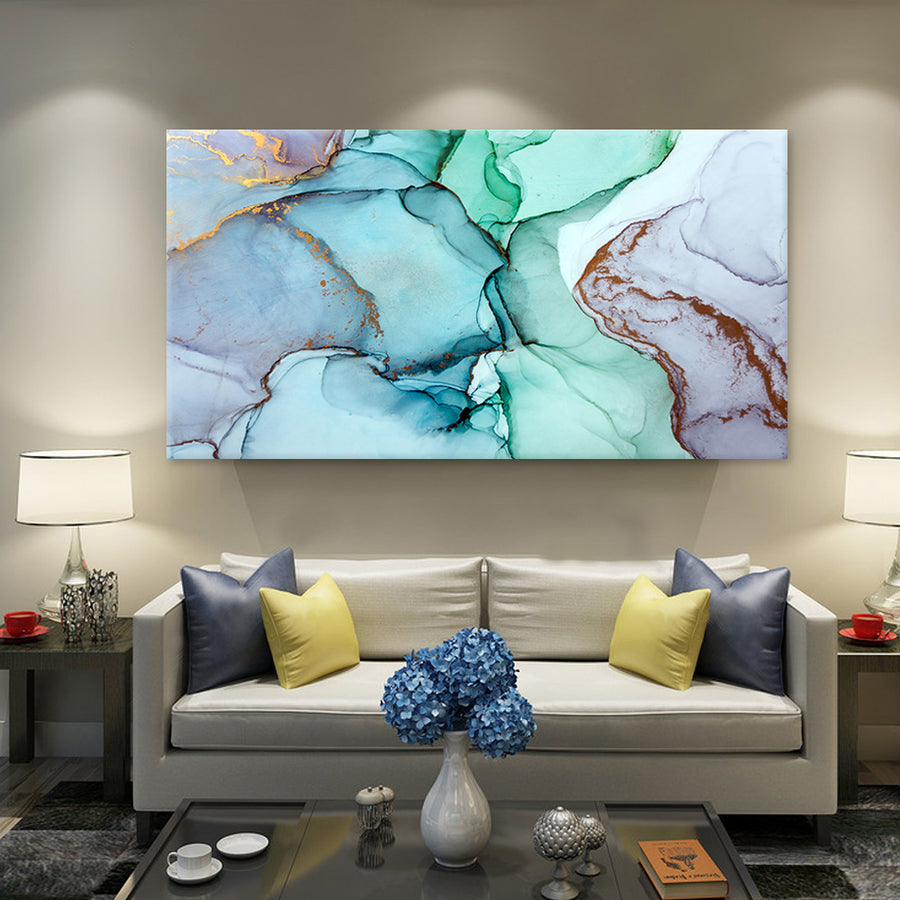 Affluent Features - Canvas Print with Floating Frame - CNL307 ...