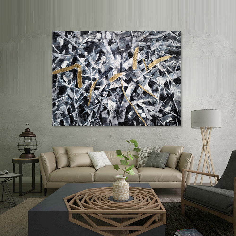 Layers of Obfuscation - Embellished Mixed Media Art - EA355 - 80x120cm ...