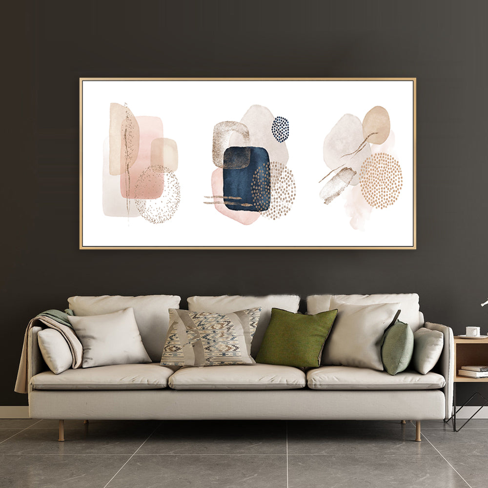 Affluent Features - Canvas Print with Floating Frame - CNL307 ...